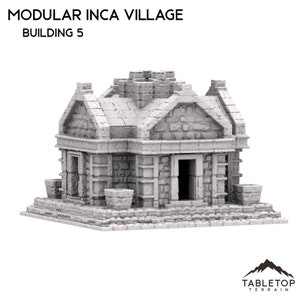 Modular Inca Village DND Aos Pathfinder Conquest Miniatureland Tabletop ...