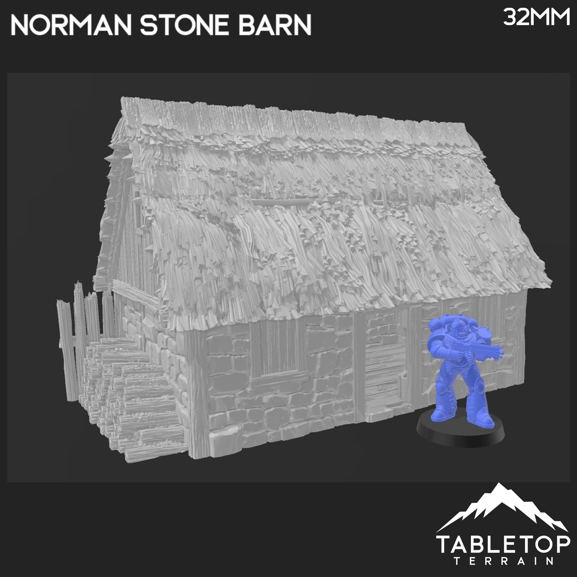 Norman Stone Barn - Country & King - Fantasy Historical Building - WWII ...