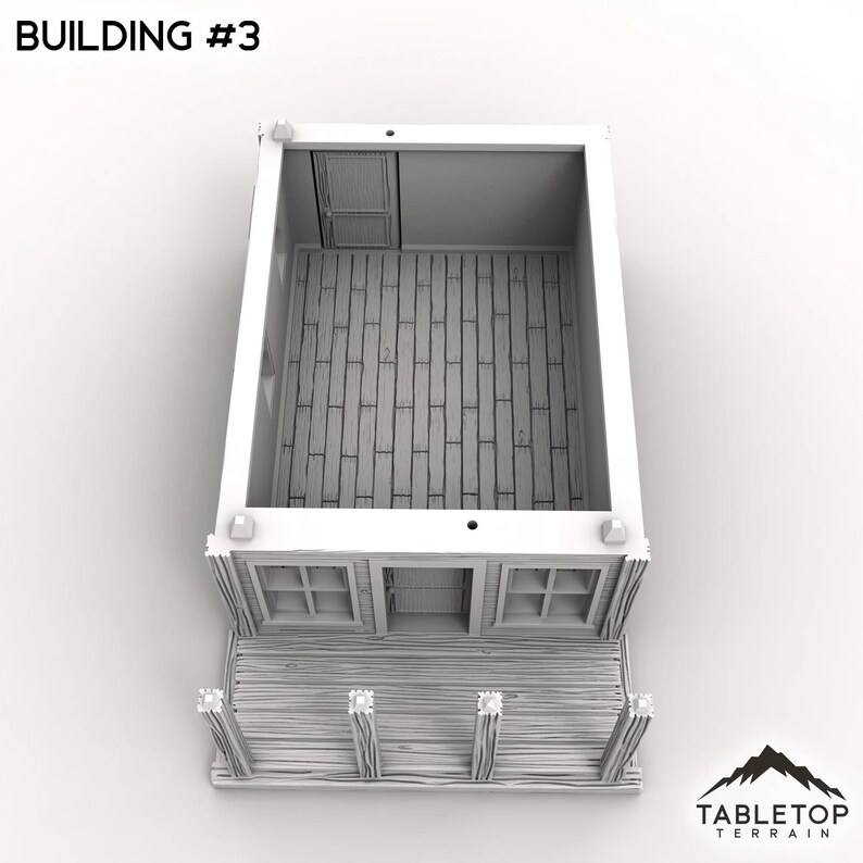Dreadwood Building 3 - Wild West Terrain Wargaming RPG Exodus Western ...