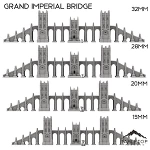 Grand Imperial Bridge - DND Aos Pathfinder Conquest Miniatureland ...