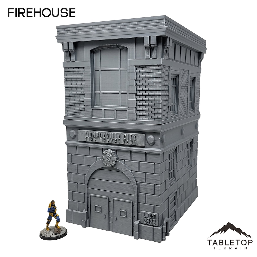 Firehouse - Urban Modern Comic Book Super Hero Marvel Crisis Protocol ...