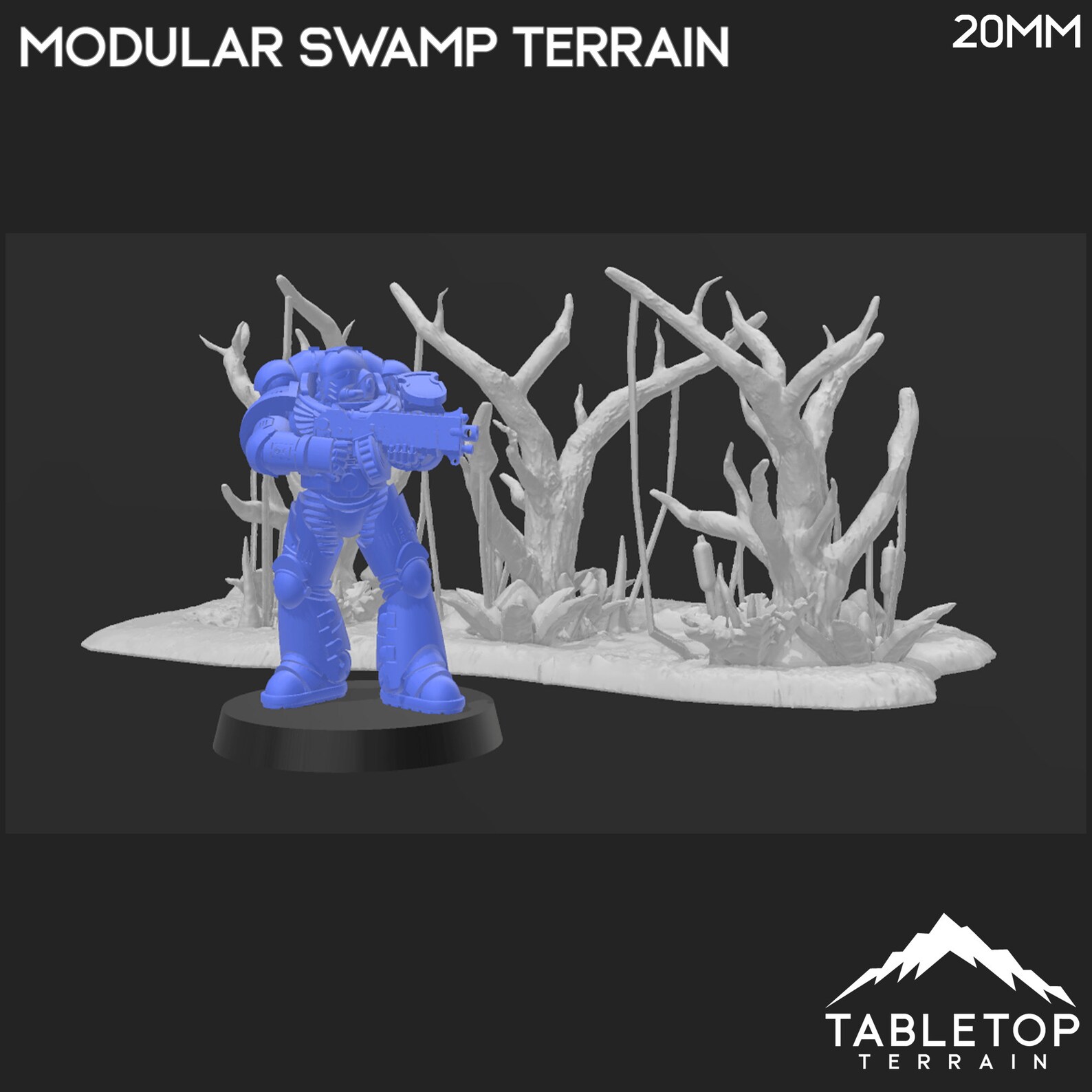 Modular Swamp Terrain - DND Aos Pathfinder Conquest Miniatureland ...