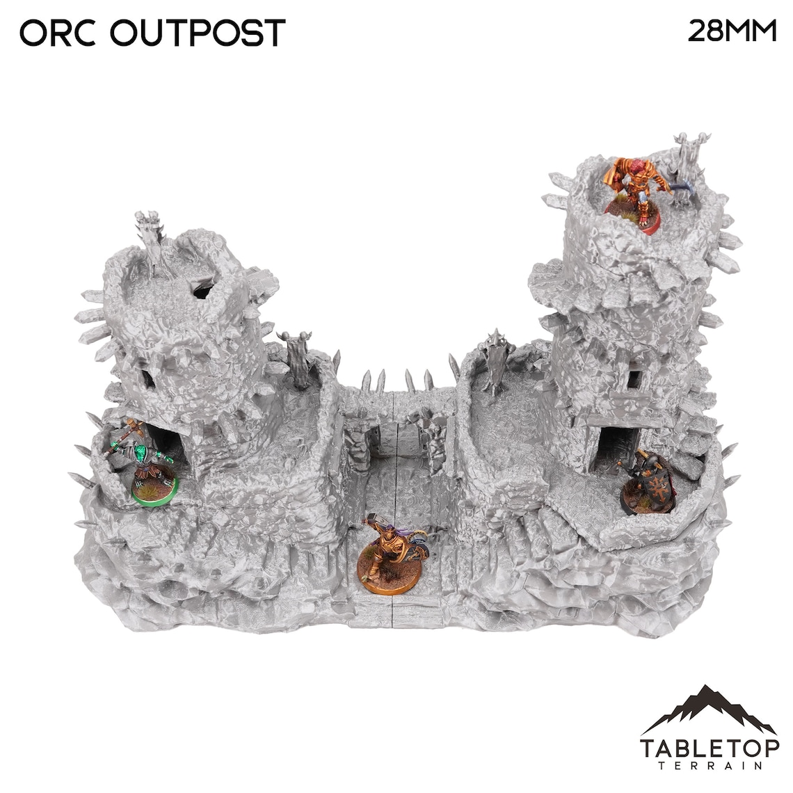 Orc Outpost - DND Aos Pathfinder Conquest Miniatureland Tabletop ...