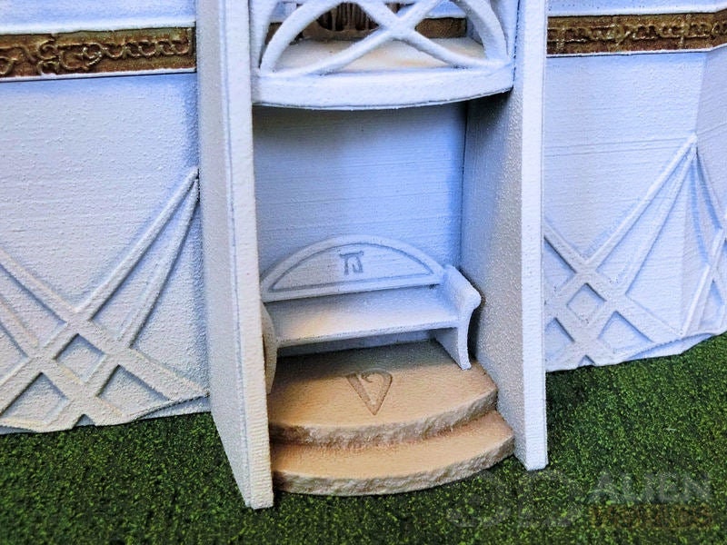 High Elf House Tower Elven Fantasy Building - Etsy