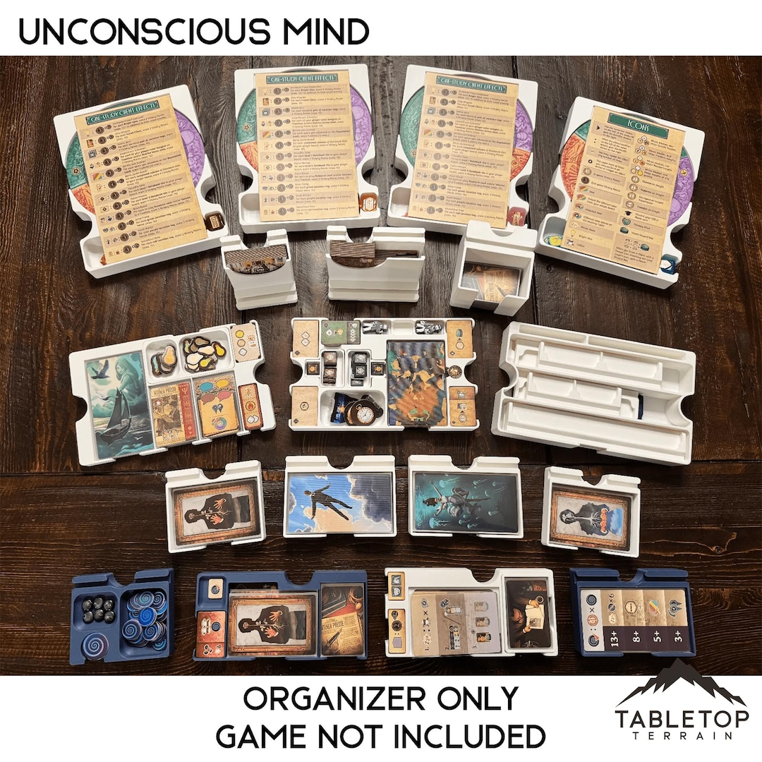 Unconscious Mind Board Game Insert / Organizer - Etsy