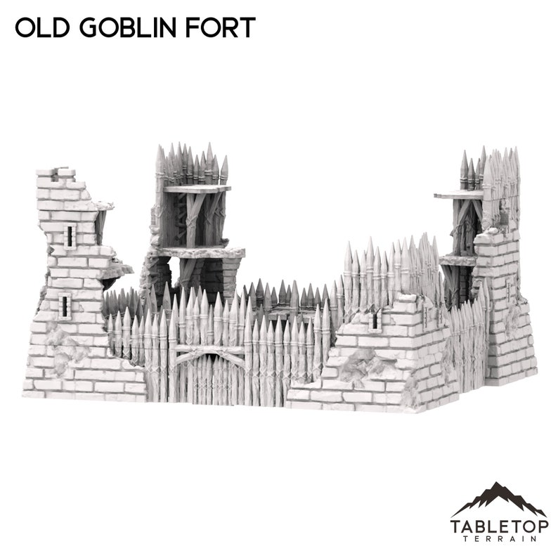 Old Goblin Fort - DND Aos Pathfinder Conquest Miniatureland Tabletop ...