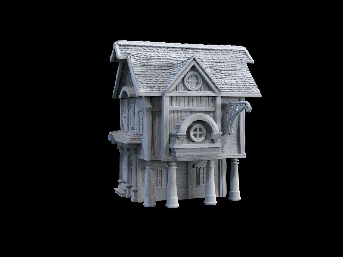 Cobbler House - Town of Grexdale - Fantasy Building - DND Aos Malifaux ...