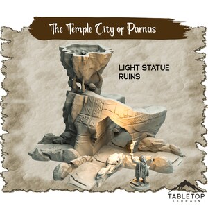 The Temple City of Parnas - Thematic Dungeon Terrain - DND Aos Malifaux ...