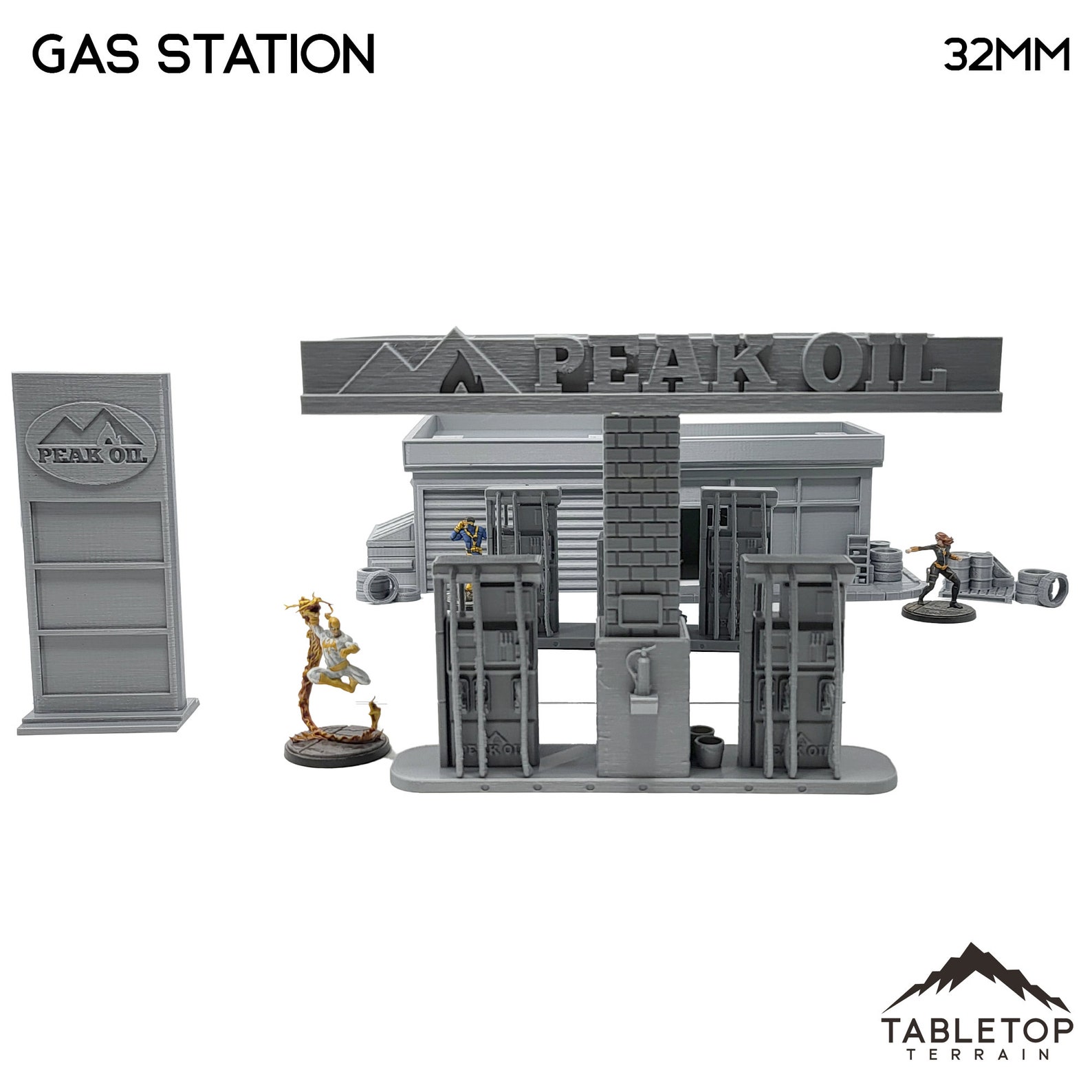 Gas Station Marvel Crisis Protocol Building MCP Urban - Etsy