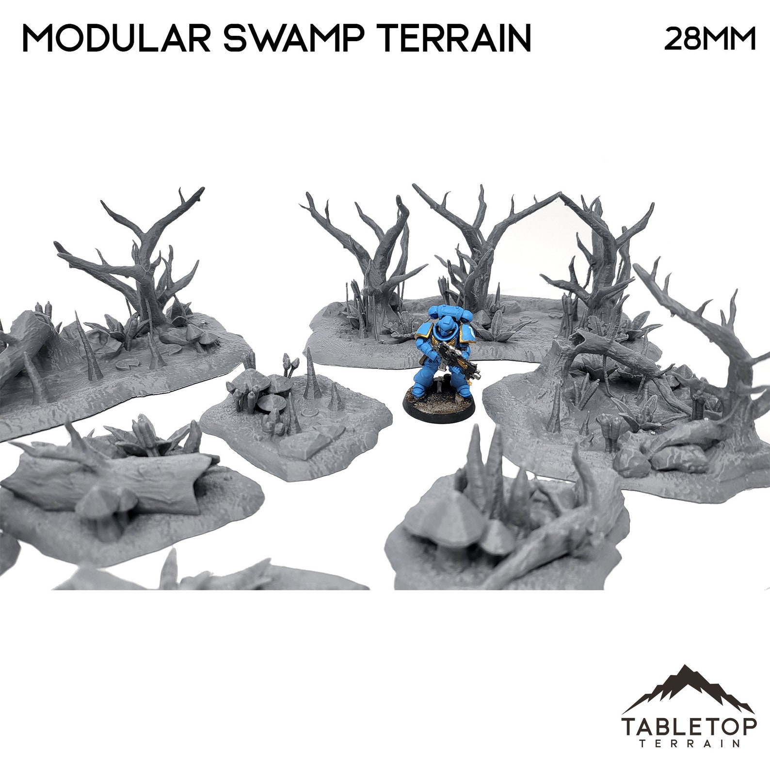 Modular Swamp Terrain - DND Aos Pathfinder Conquest Miniatureland ...
