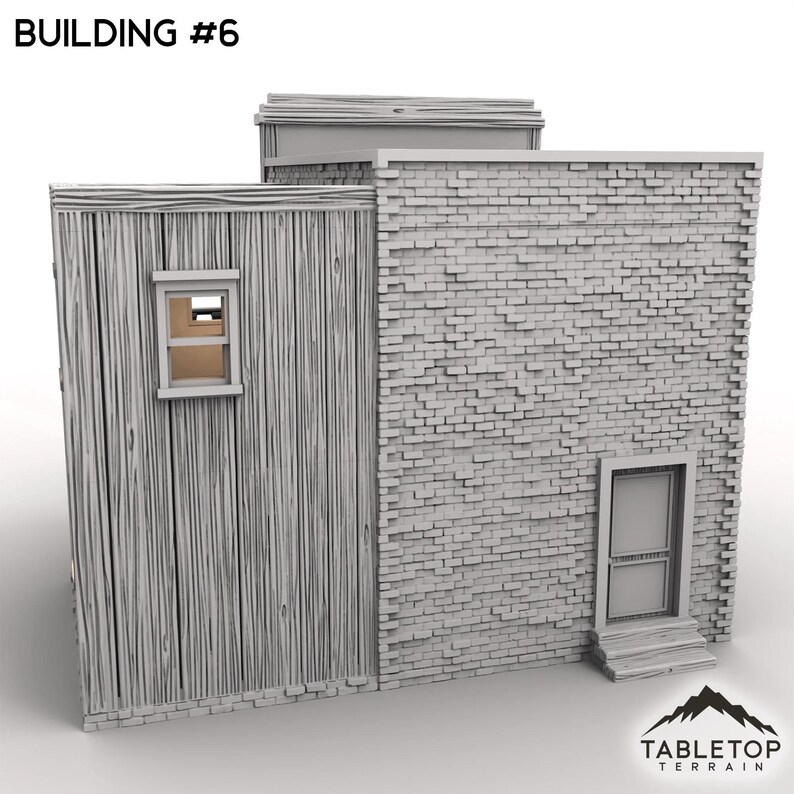 Dreadwood Building 6 - Wild West Terrain Wargaming RPG Exodus Western ...