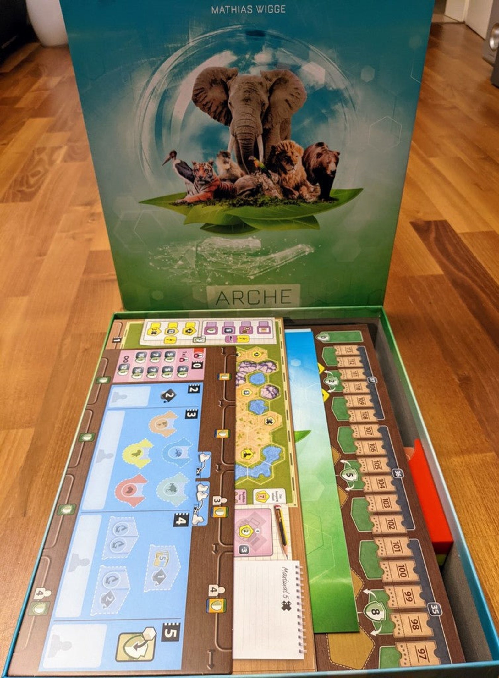 Ark Nova Board Game Insert / Organizer | Etsy Singapore