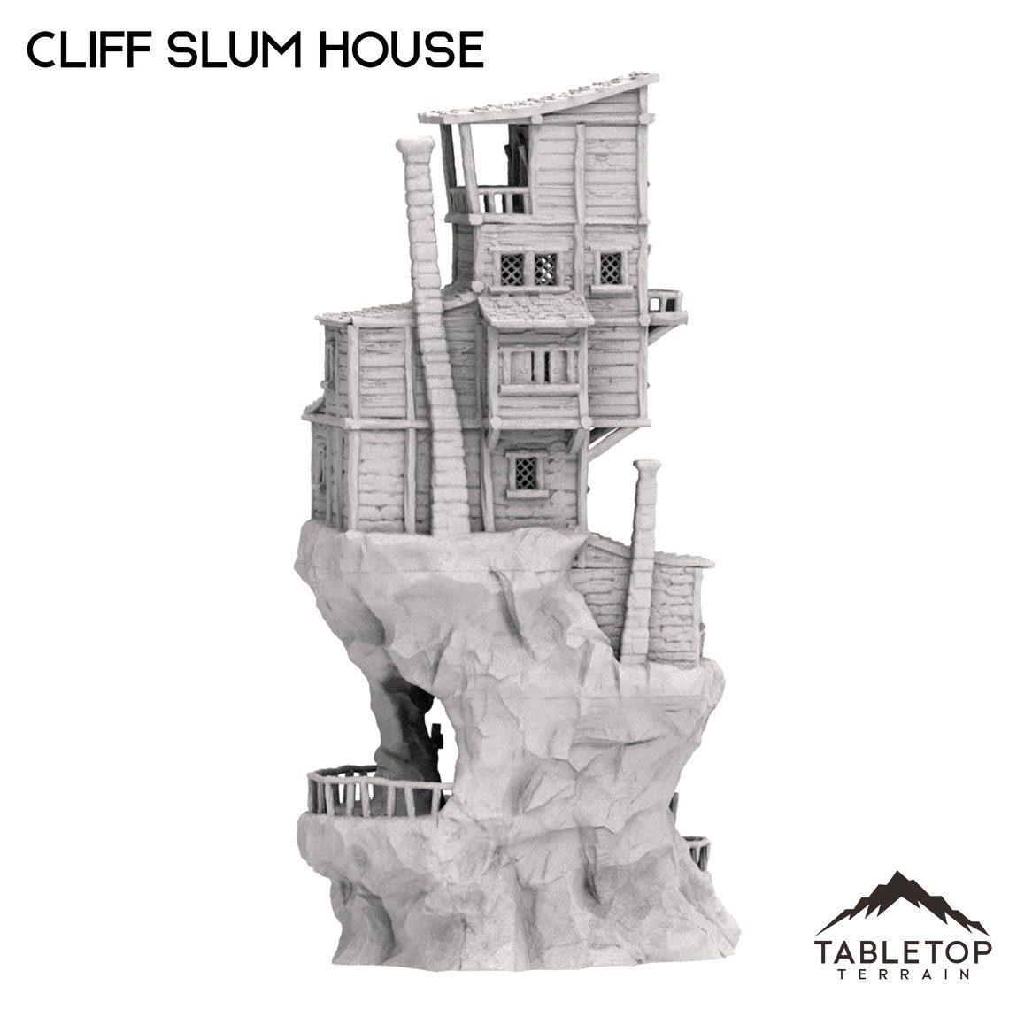 Cliff Slum House - DND Aos Pathfinder Conquest Miniatureland Tabletop ...