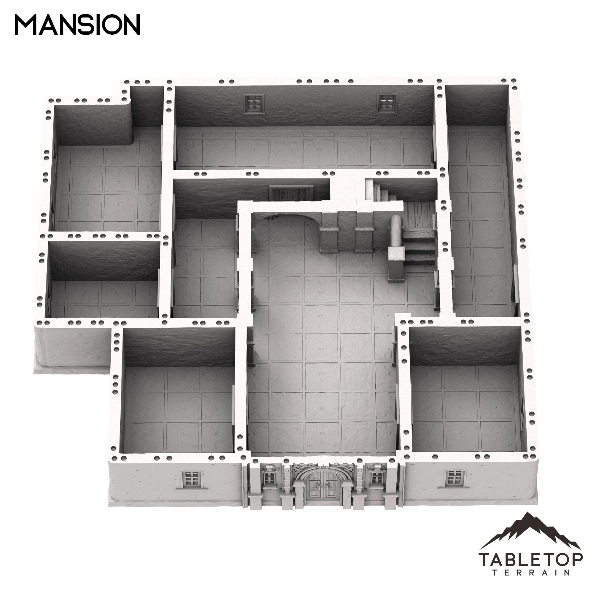 Spanish Mansion - Old Wild Western Rush - Wild West Terrain Wargaming ...