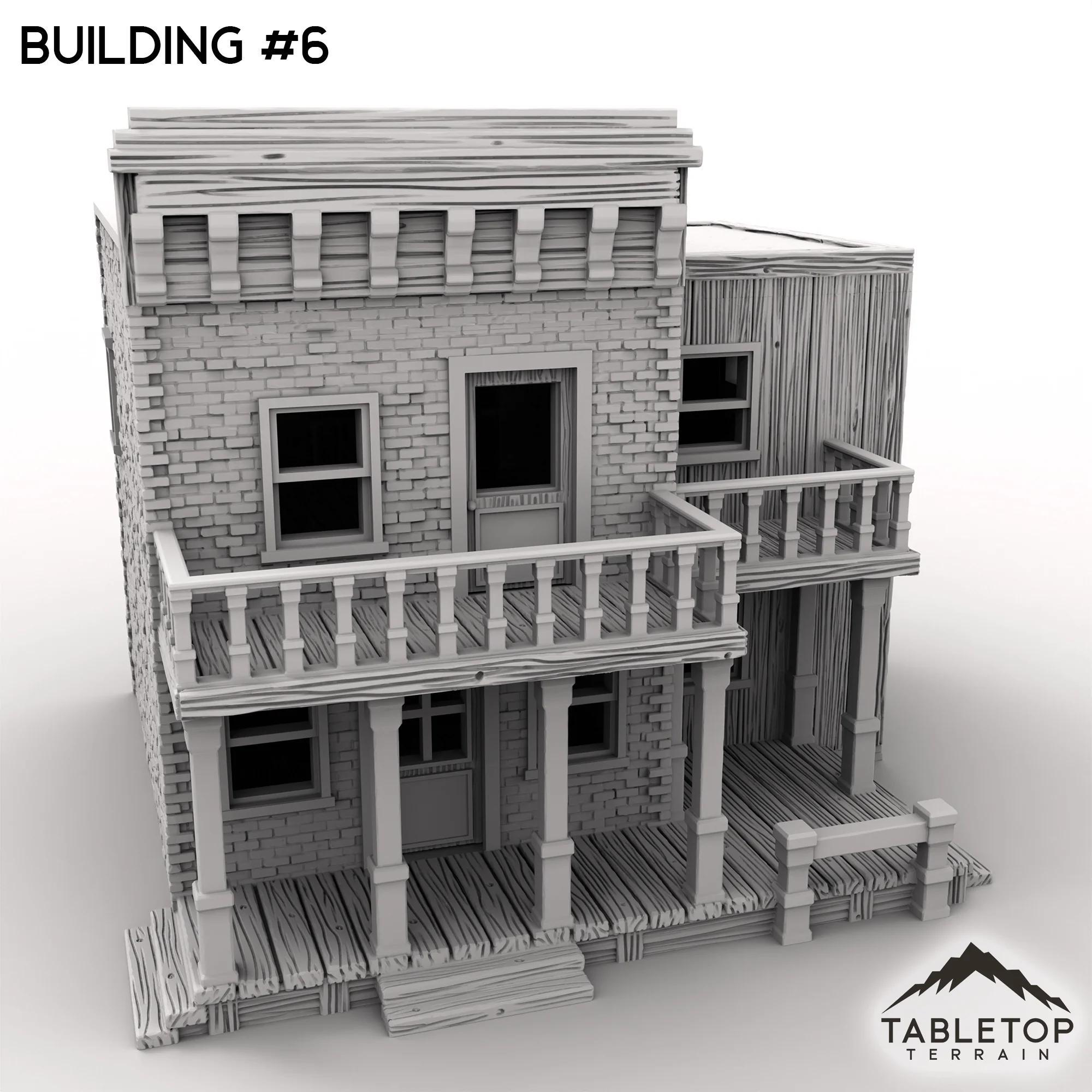 Dreadwood Building 6 - Wild West Terrain Wargaming RPG Exodus Western ...