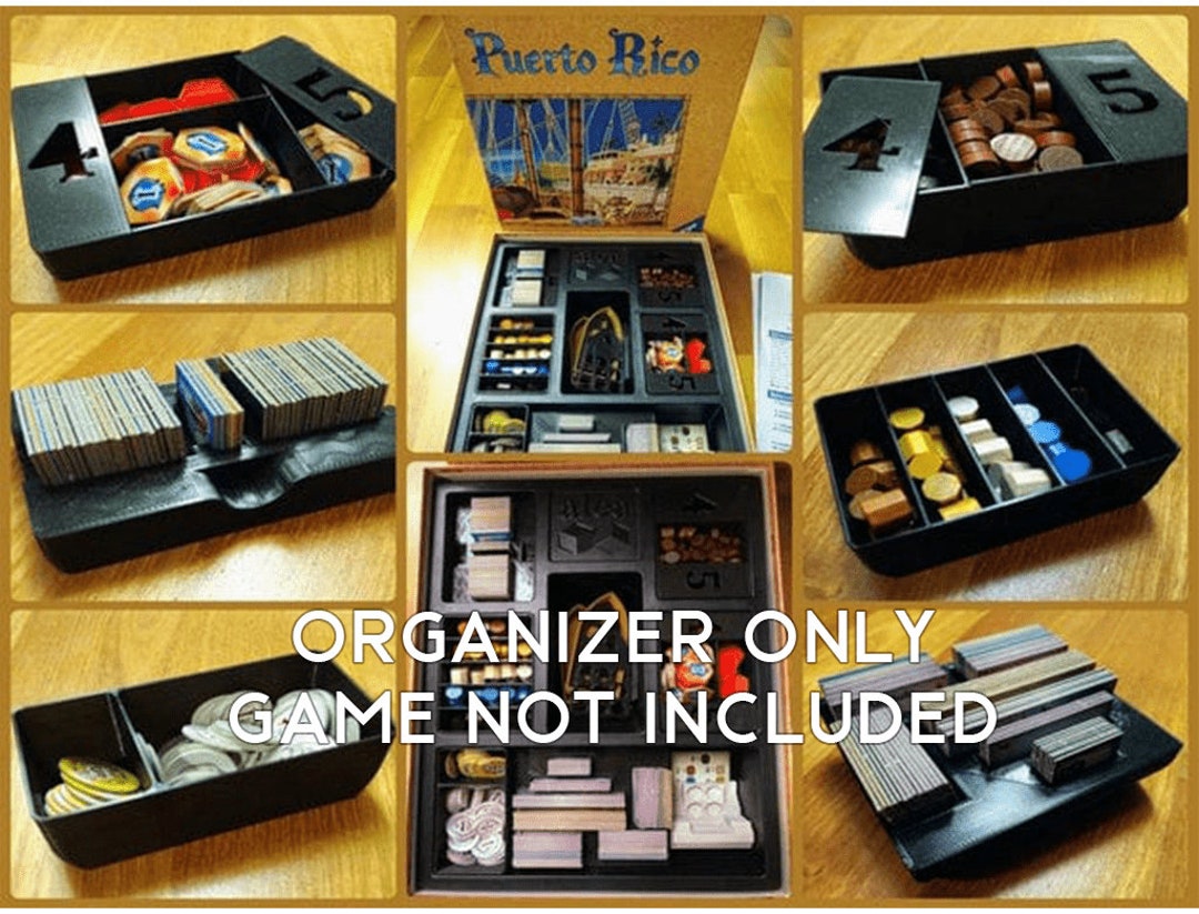 Puerto Rico (alea Version) Board Game Insert / Organizer - Etsy