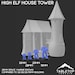 High Elf House Tower - Elven Fantasy Building - Etsy