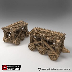 Battering Ram - Siege Equipment - DND Aos Malifaux Kings of War ...