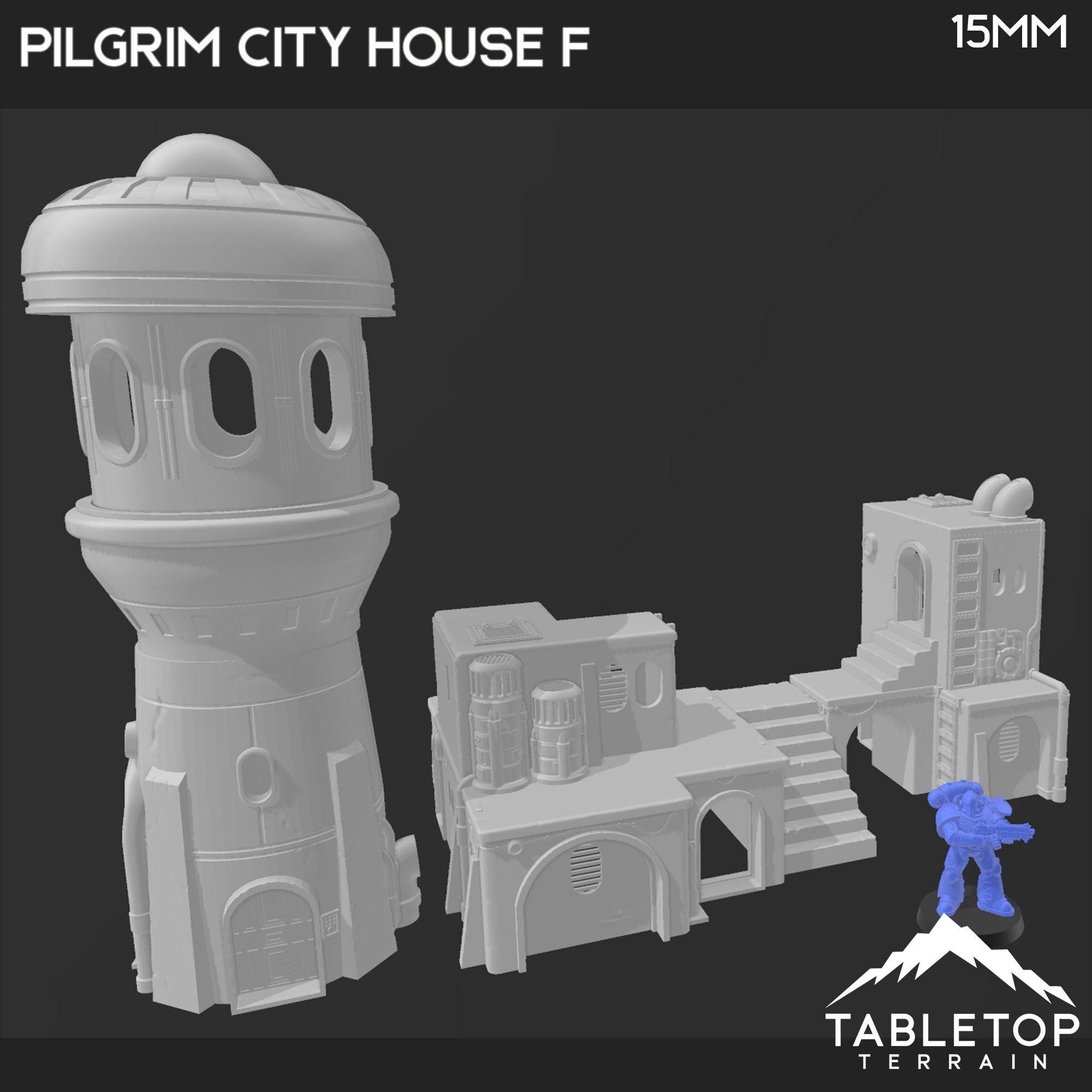 Pilgrim City Compound House F - Star Wars Legion Shatterpoint Building ...