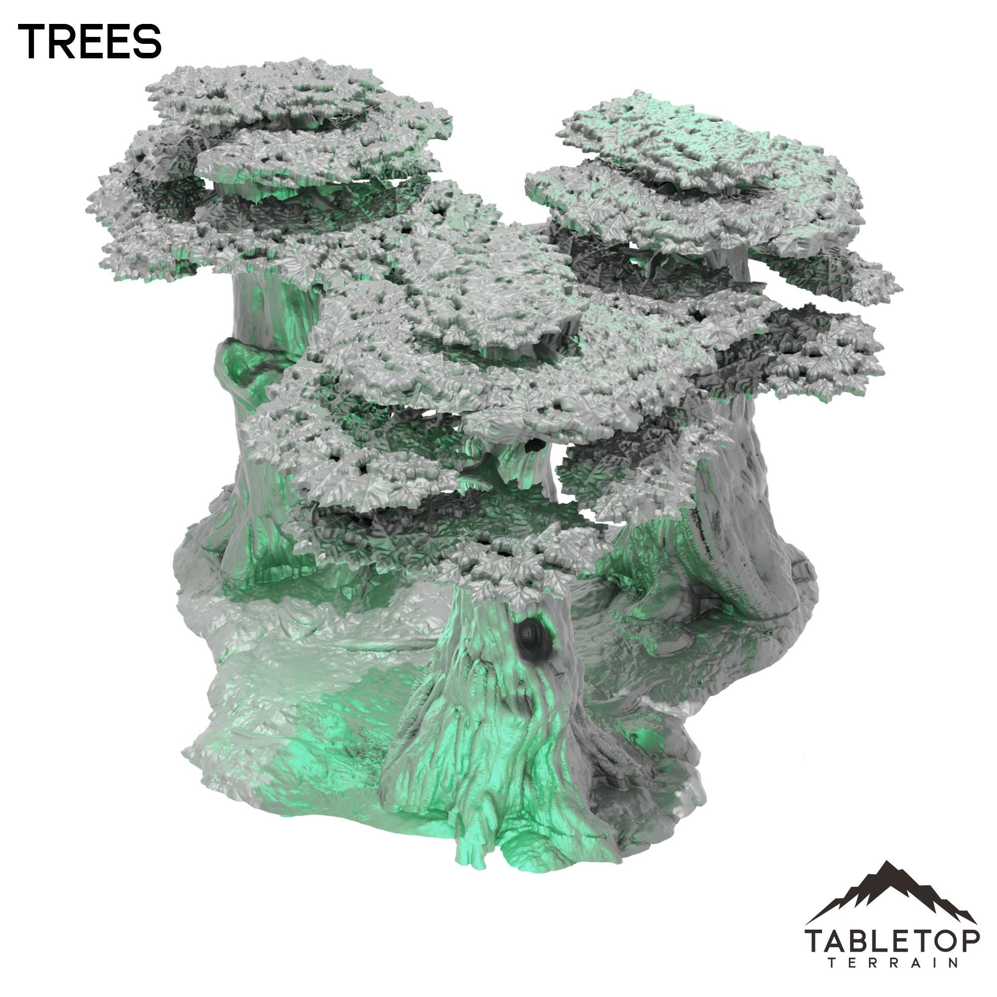 Trees - Kingdom of Noldareth - Tabletop Terrain Fantasy DND Miniature ...