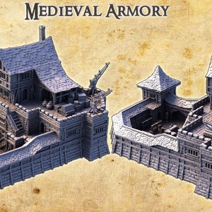 Medieval Armory - DND Aos Pathfinder Conquest Miniatureland Tabletop ...