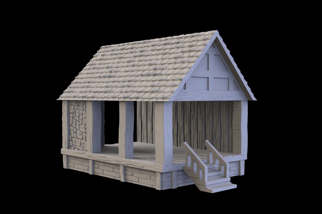 Storage Shed - Town of Grexdale - Fantasy Building - DND Aos Malifaux ...