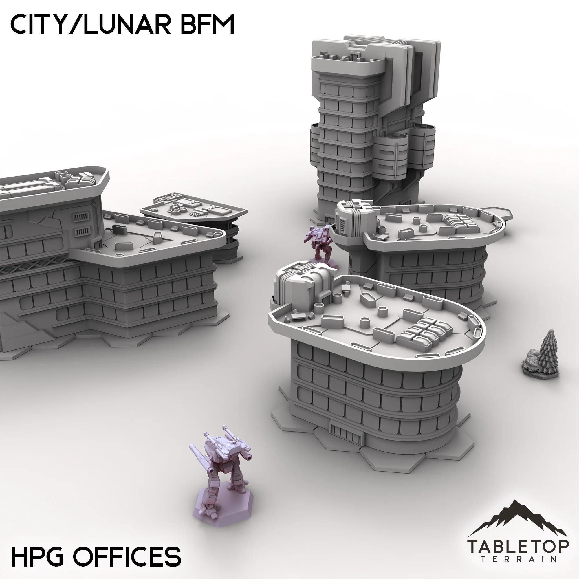 HEXTECH City/lunar BFM - City Map Pack - Thunderhead Studio 6mm ...