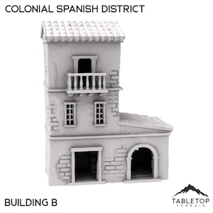 Colonial Spanish District - DND Aos Pathfinder Conquest Miniatureland ...