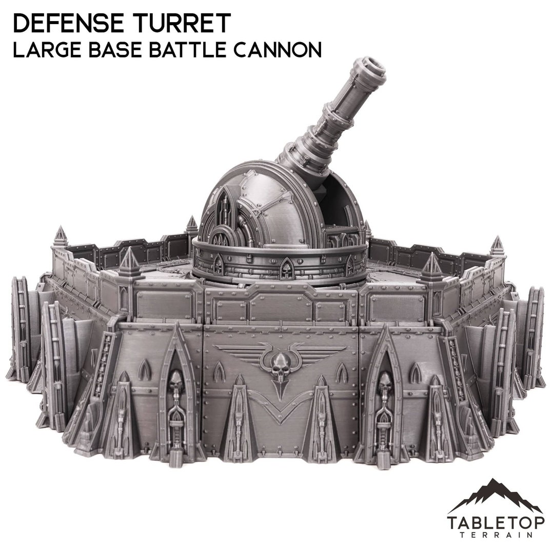 Defense Turret - Tabletop Terrain Grimdark Gothic Miniature Wargame Sci ...