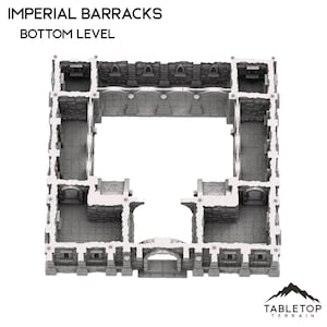 Imperial Barracks - DND Aos Pathfinder Conquest Miniatureland Tabletop ...