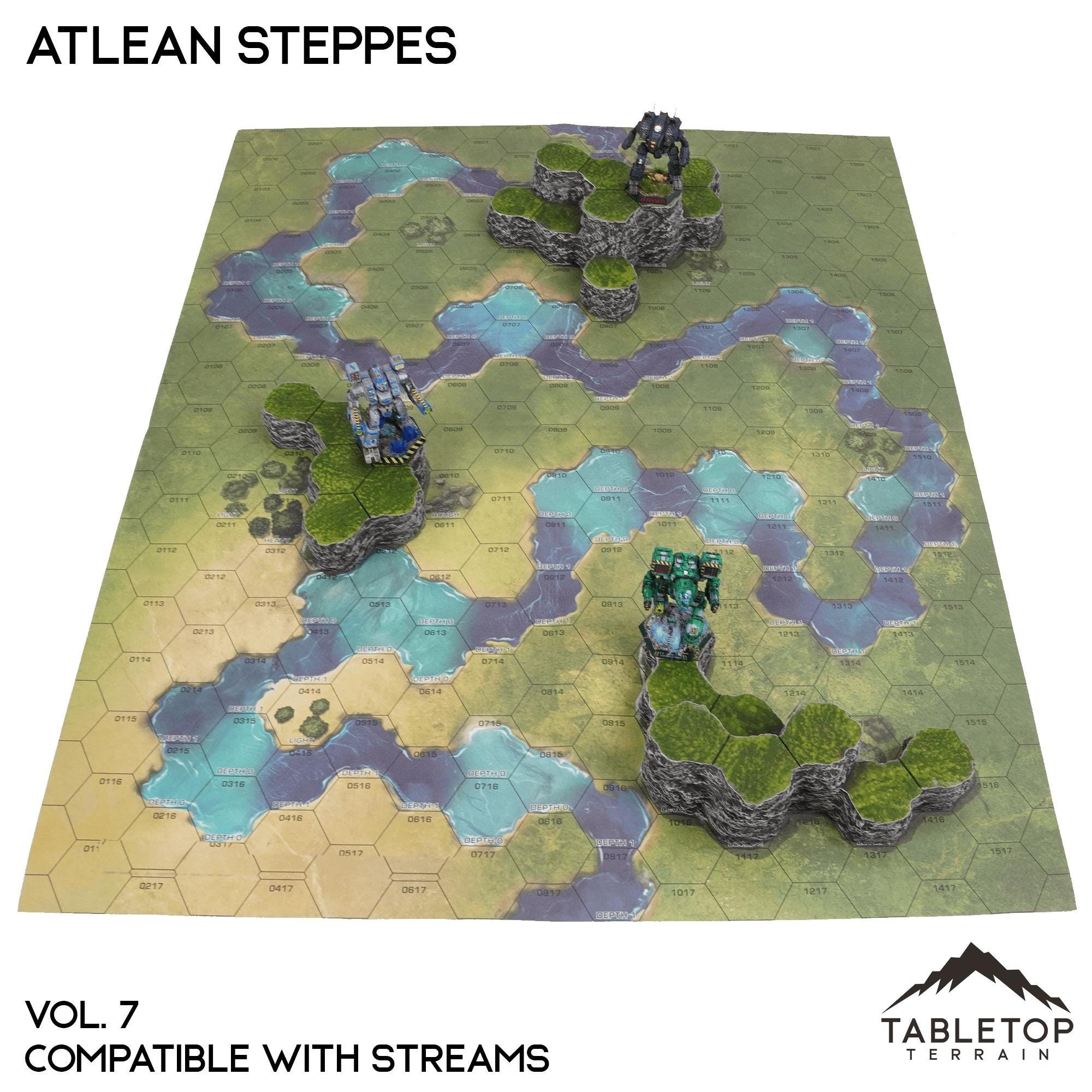 HEXTECH Atlean Steppes Map Hill Sets - 6mm - Thunderhead Studio 6mm ...
