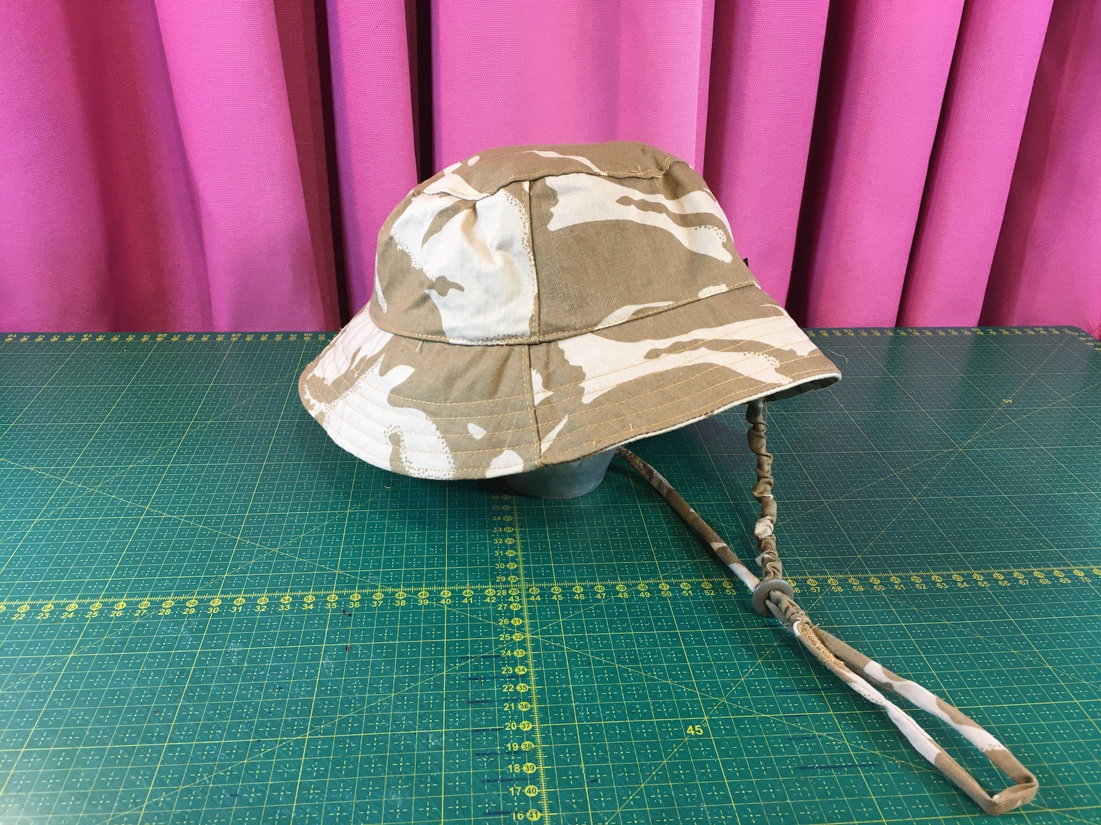 Pdf Pattern for Bush Hat With Lining. All Head Sizes. A4 and US Letter ...
