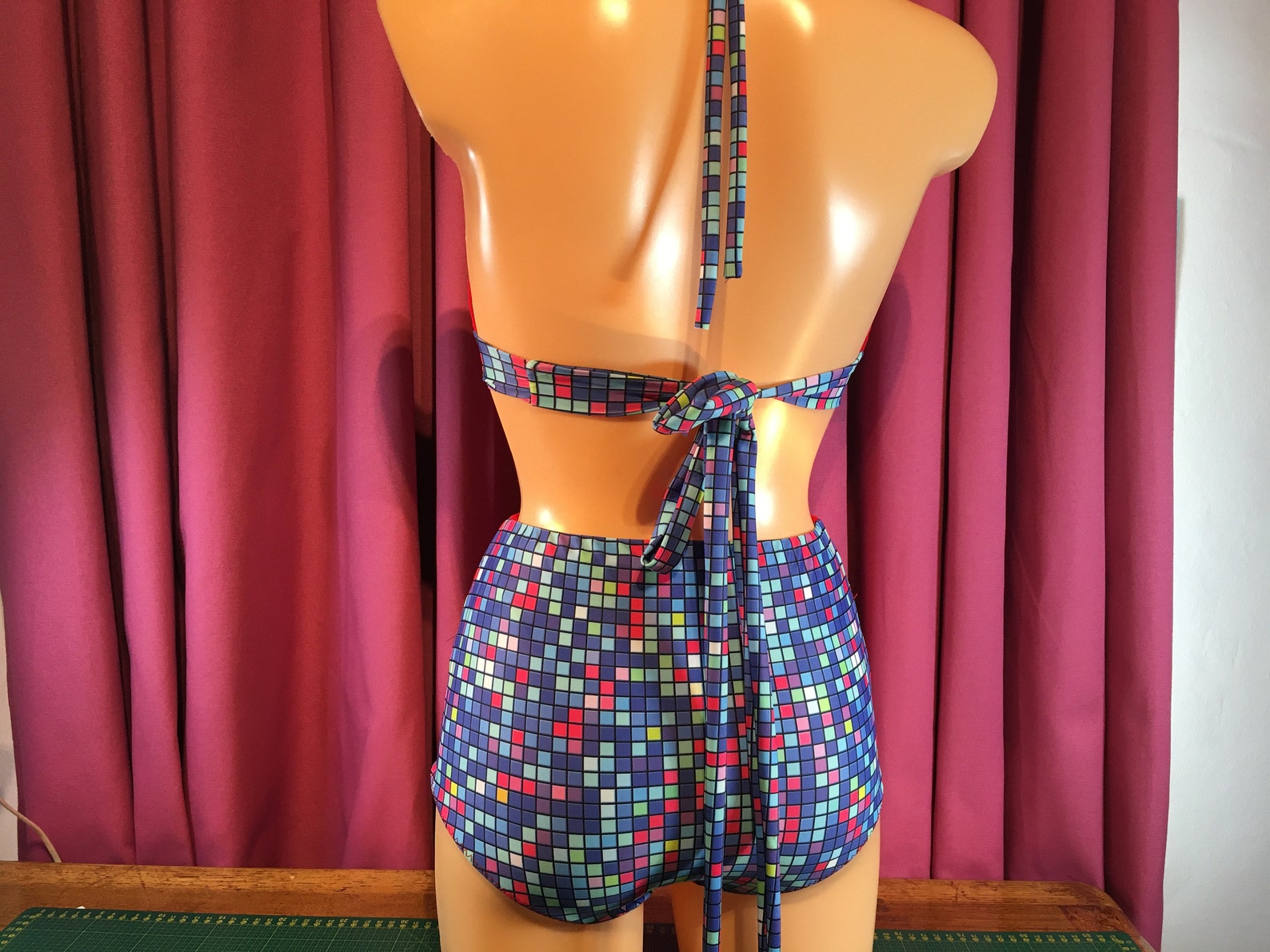 PDF Pattern for Eve Bikini. UK Sizes 12-24. A4 and US Letter Format. - Etsy