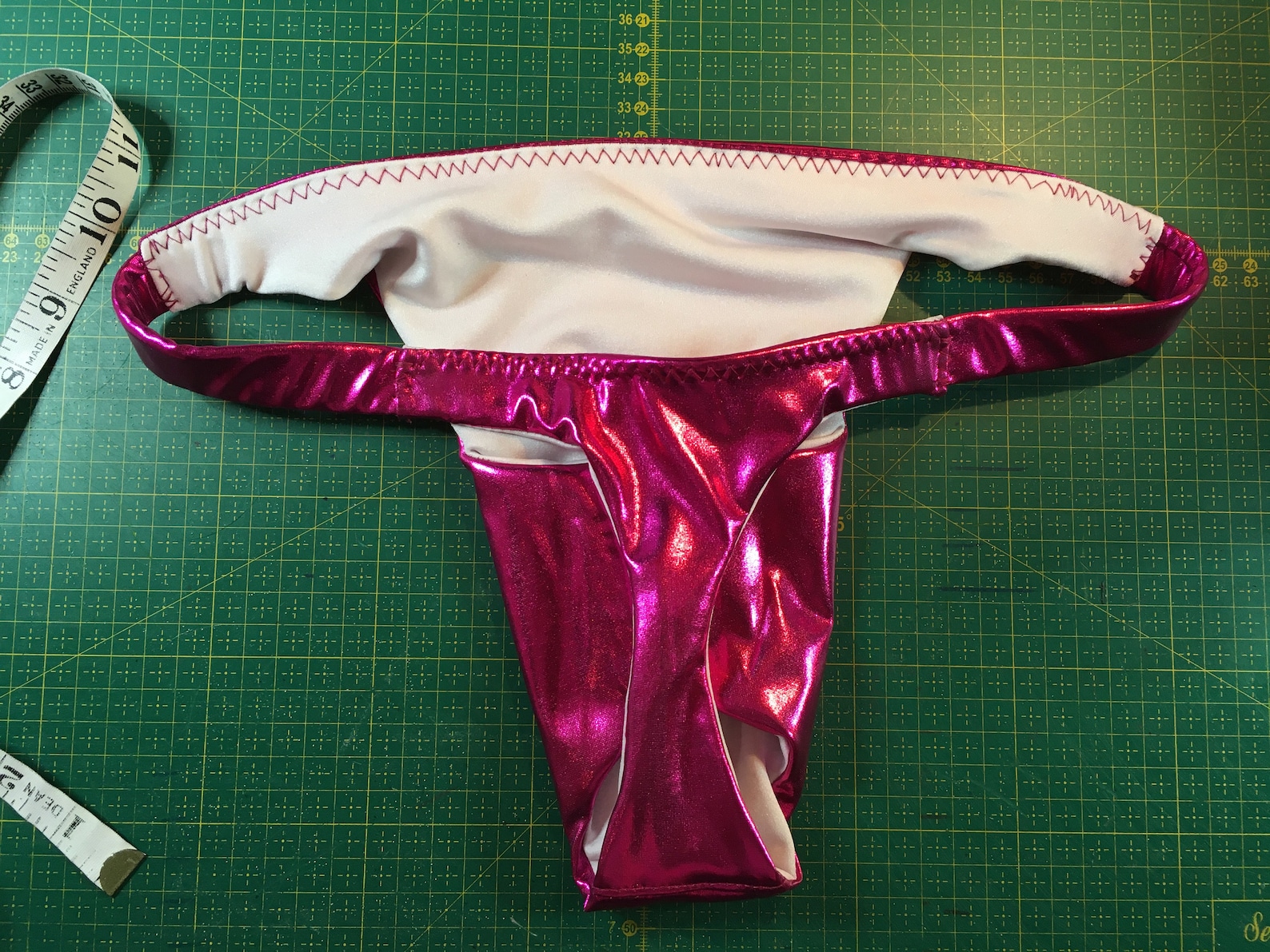 PDF Pattern - to Make Thong Back Gaff With Tunnel. Sizes 28-42 Inch ...