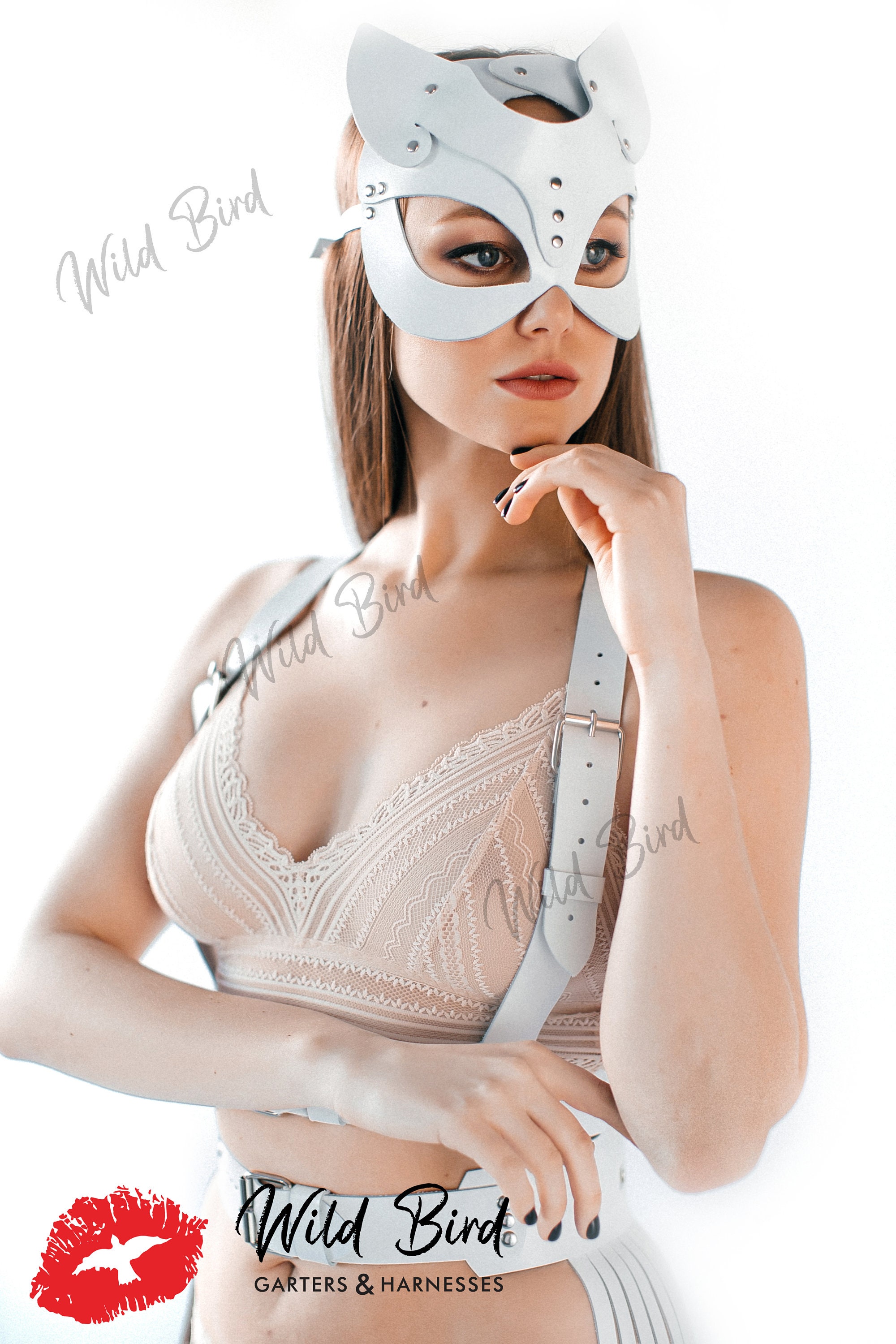 Leather Harness Leather Body Harness For Woman Full Underbust Etsy