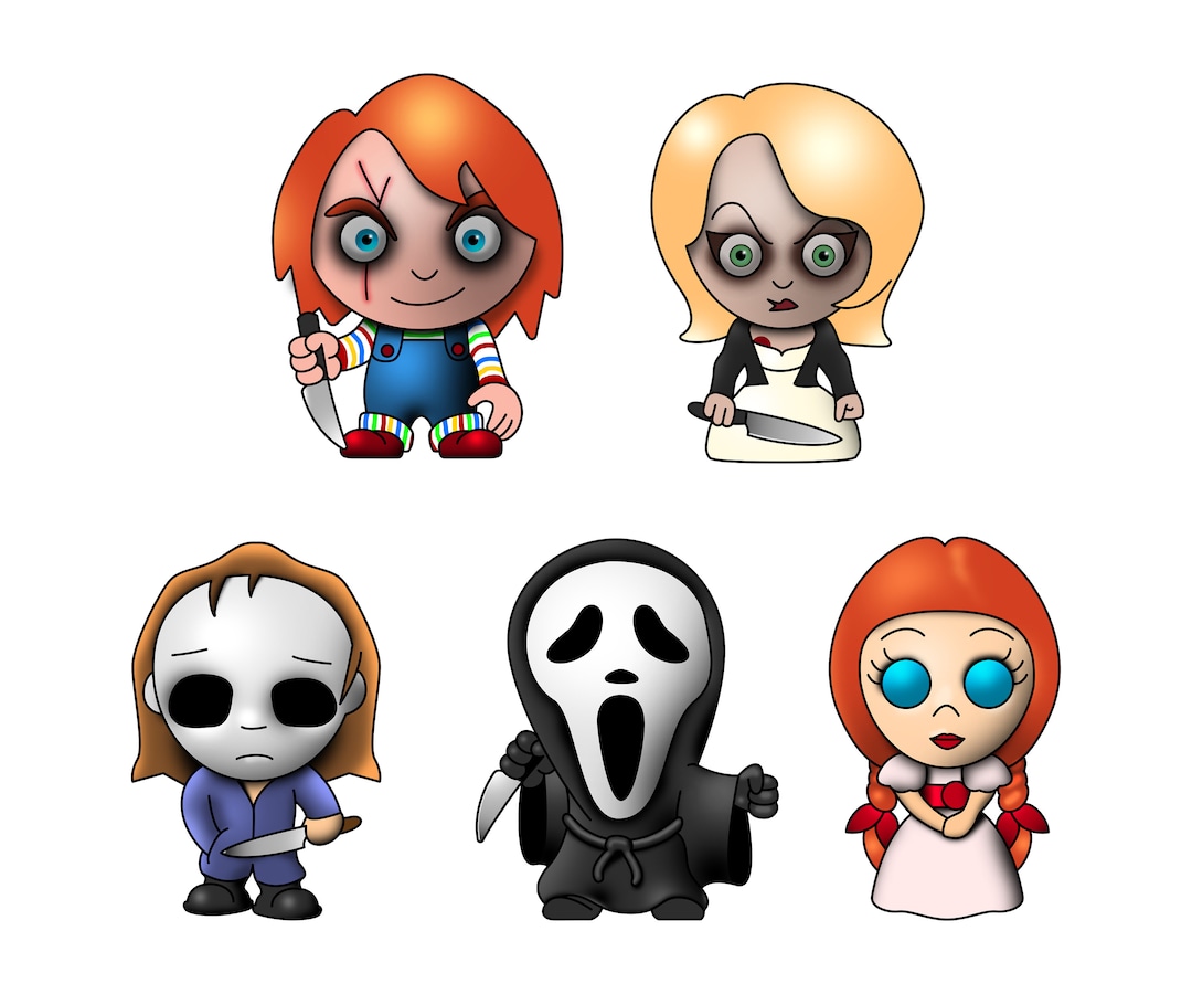 Horror Movie Villains 2 Cookie Cutters - Movie Themed Cookie Cutters ...