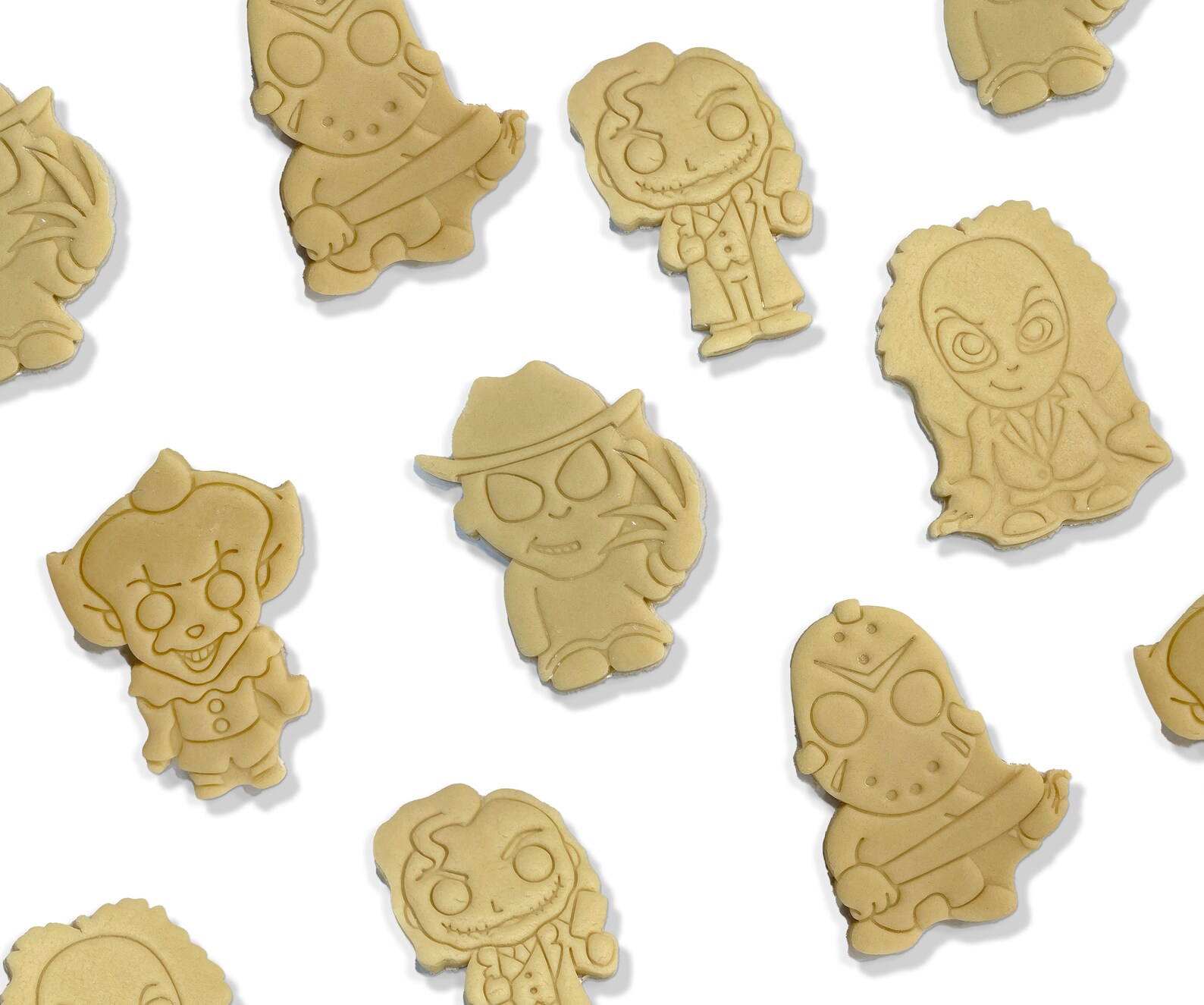 Horror Movie Villains Cookie Cutters: ABS Plastic Clay Cutters - Etsy