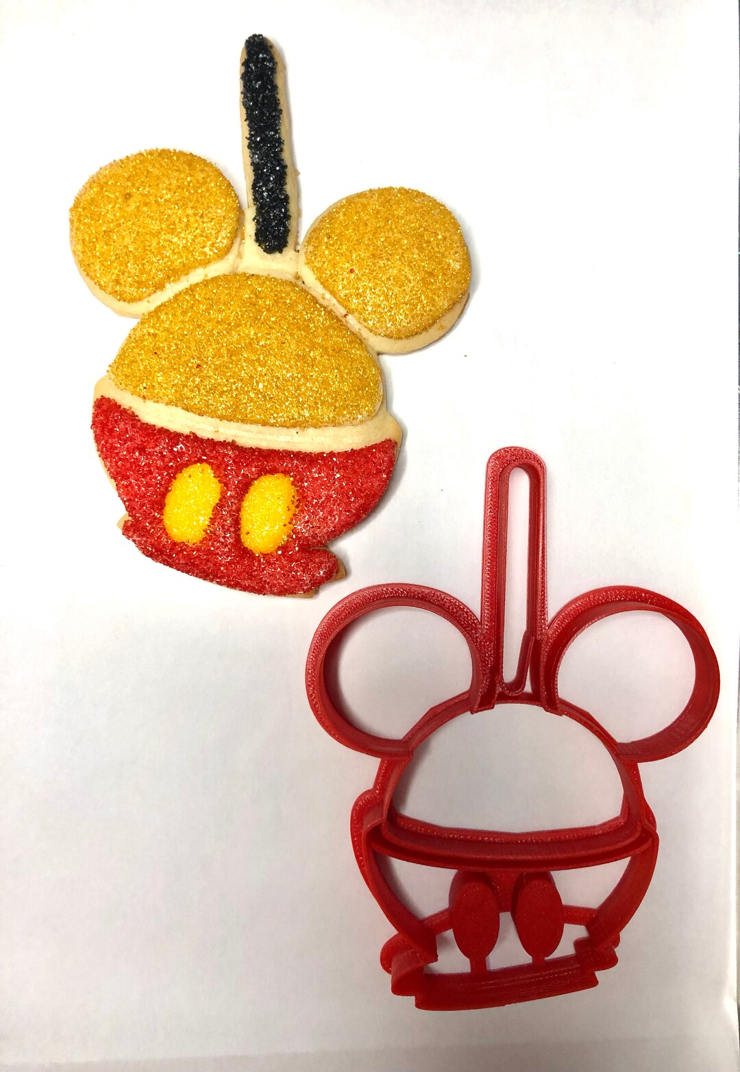Mouse Candy Apple Cookie Cutters, Fondant & Clay Cutters - Etsy Israel