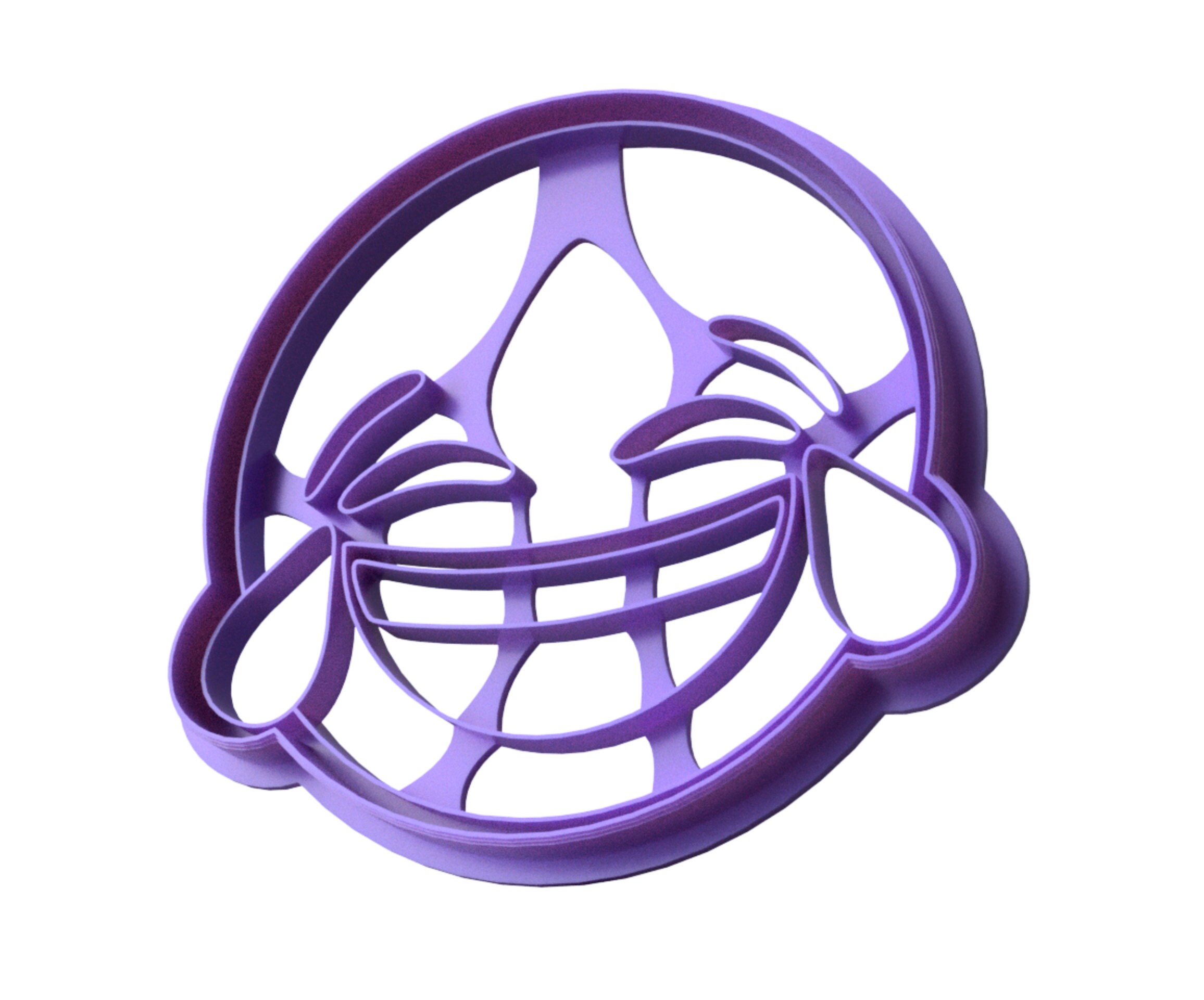 Smiley Emoji Cookie Cutter Set With Sharp Stepped Edges Clay - Etsy