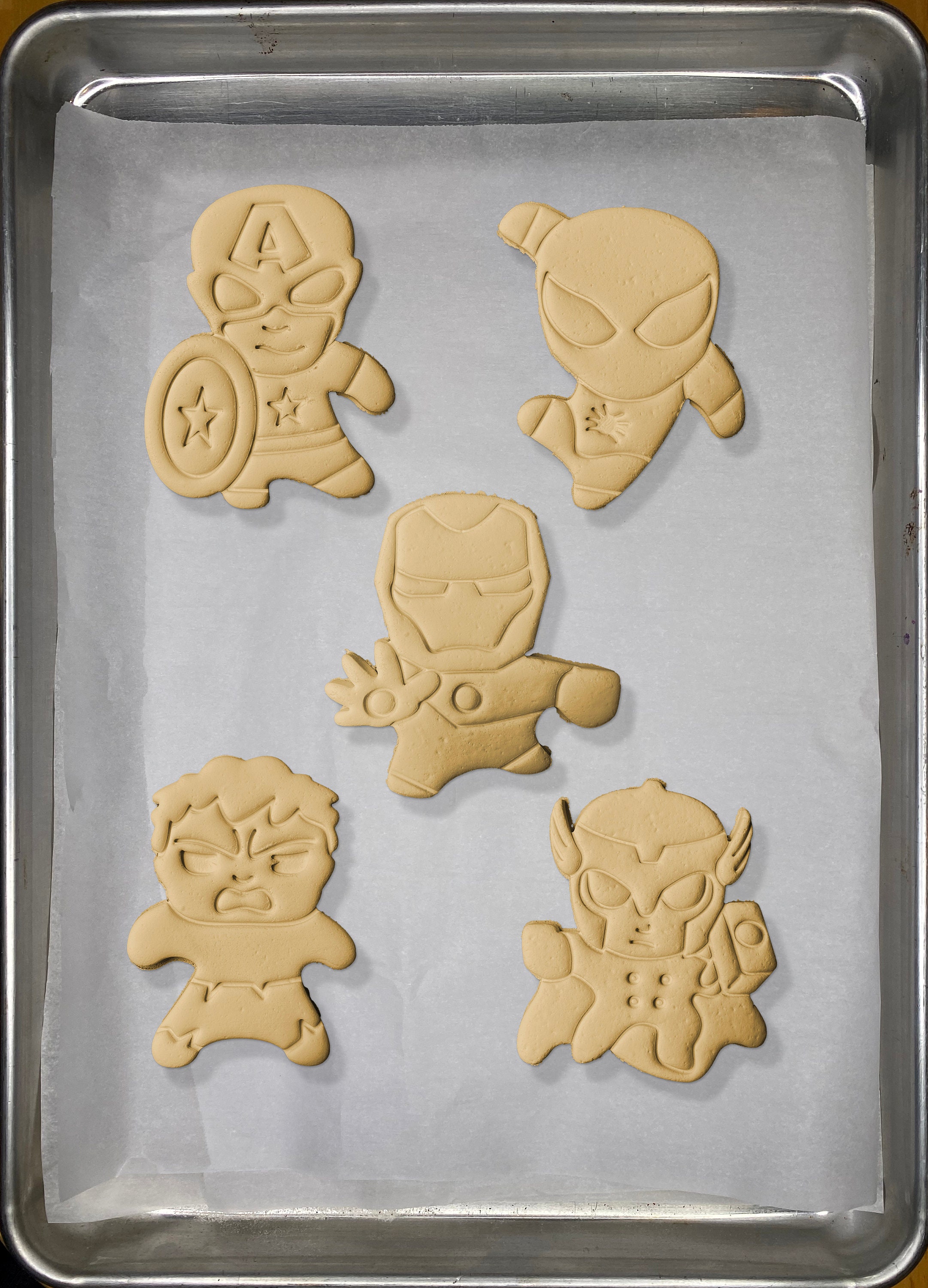 Super Heroes Cookie Cutters Theme Park Cookie Cutters | Etsy