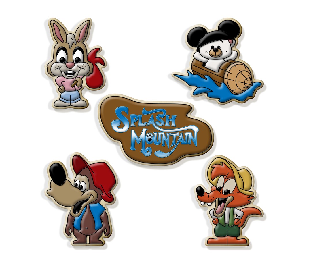 Splash Ride Cookie Cutter Set With Sharp Edges, Theme Park Attraction ...