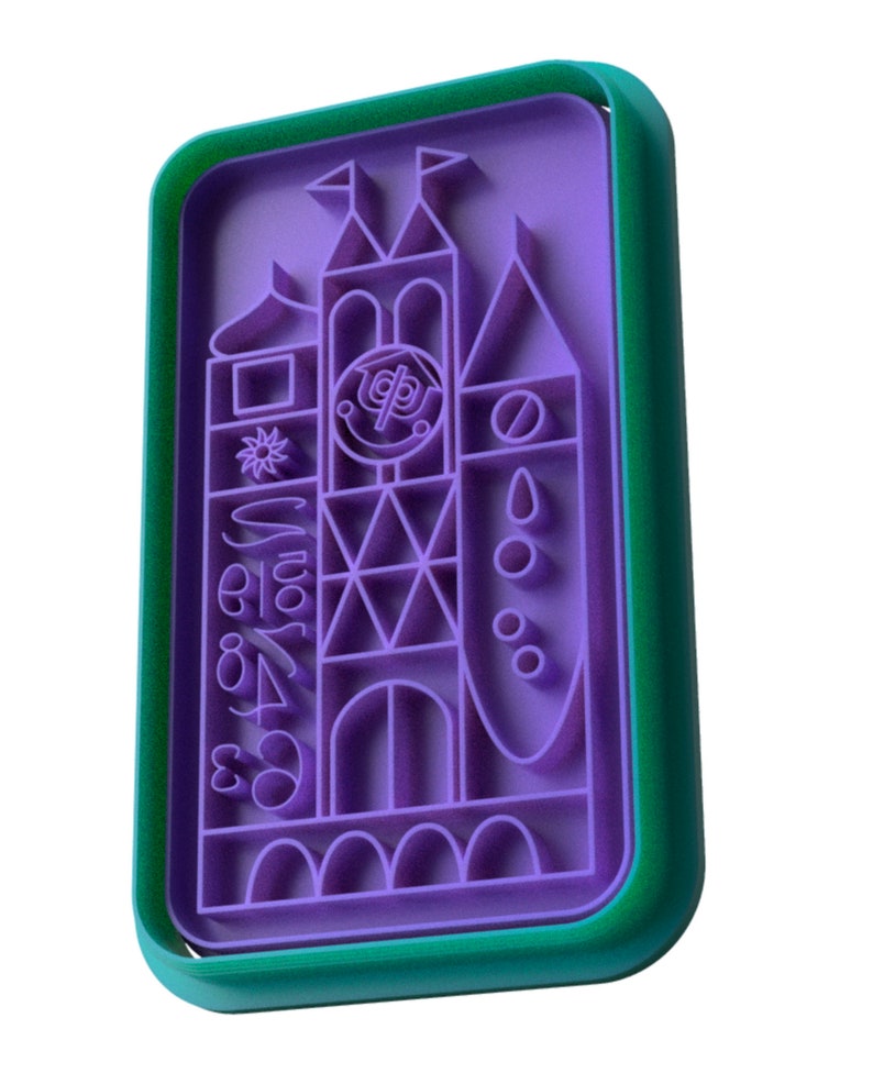 It's a Small World 2 Part Cookie Cutters With Handles - Etsy