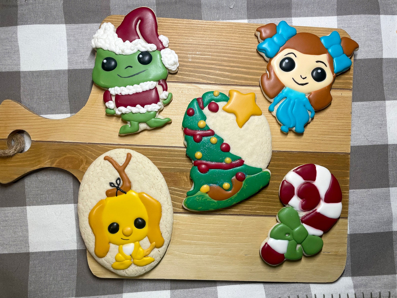 Rotten to the Core Cookie Cutters: Christmas ABS Plastic Fondant ...