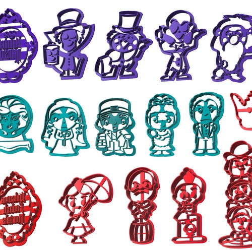 Haunted Tower Hotel Cookie Cutters Theme Park Attraction Ride - Etsy