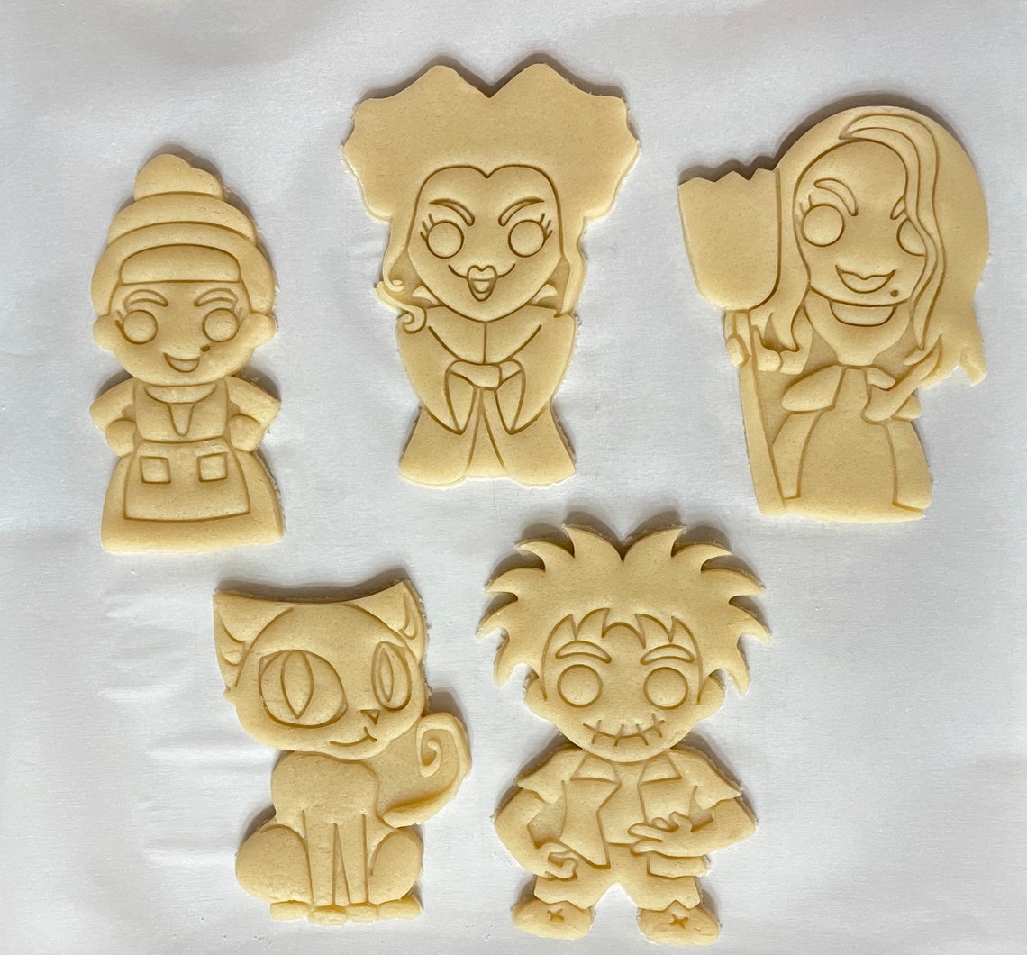 Hocus Pocus Cookie Cutters Halloween Cookie Cutters Clay - Etsy
