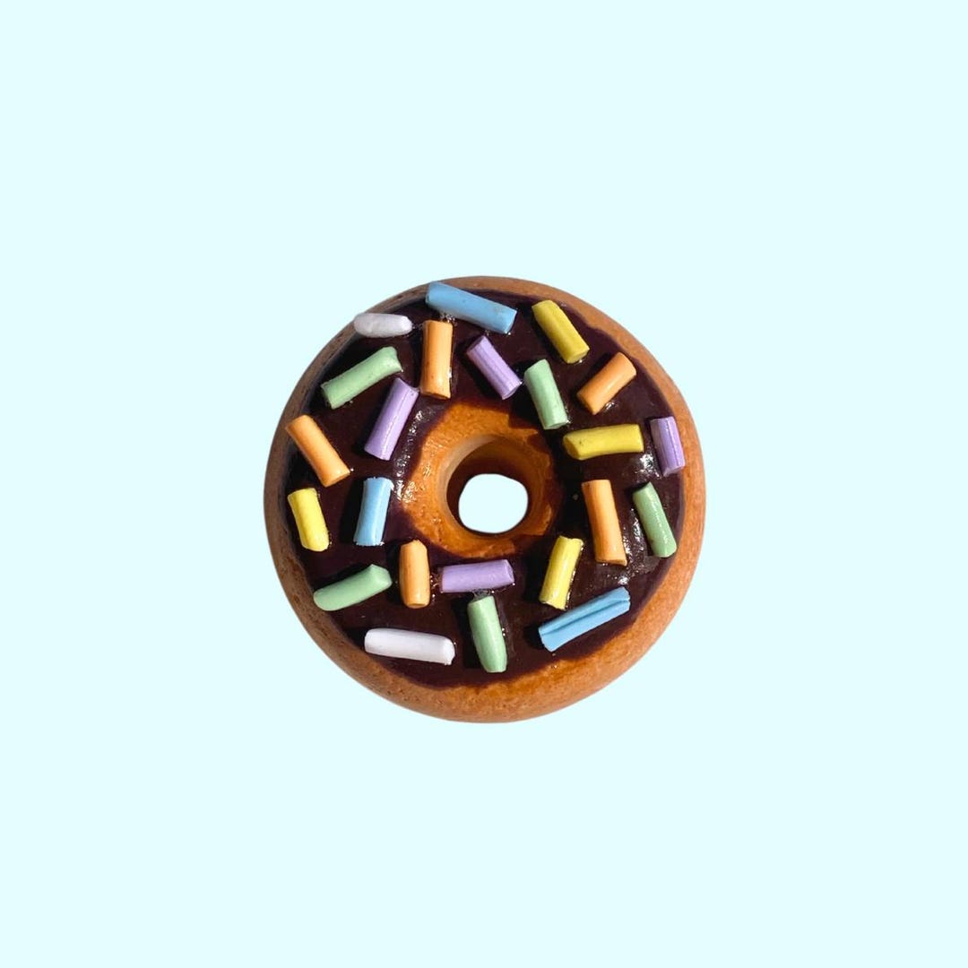 Donut Magnets | 3 Styles Handmade Polymer Clay Magnet Accessories Cute ...