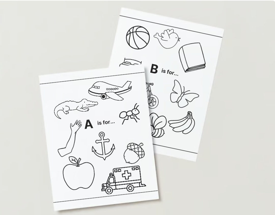 Alphabet Coloring Pages, Letter Recognition, Toddler Worksheets ...