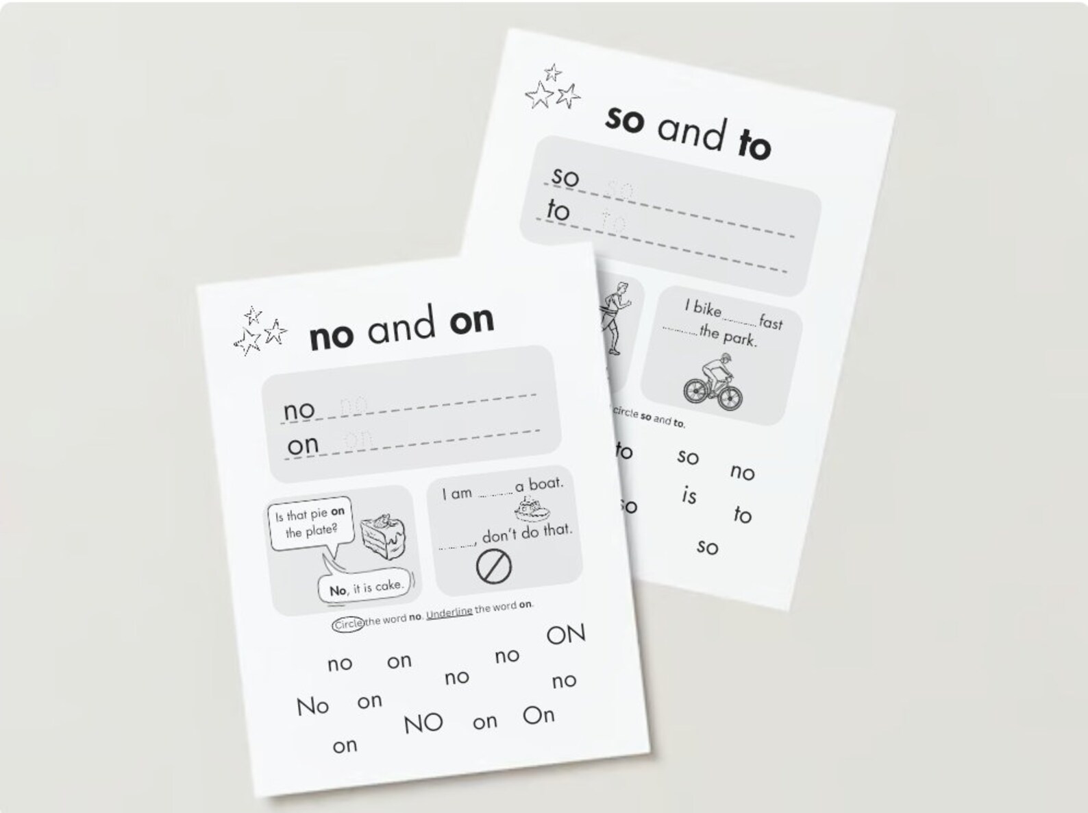 Sight Words Exercise Sheets, Kindergarten Worksheets, Tracing, Practice ...