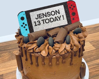 Nintendo Switch Cake Topper | Etsy UK