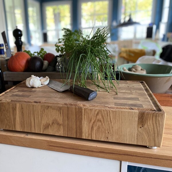 Wood Chopping Block - Etsy